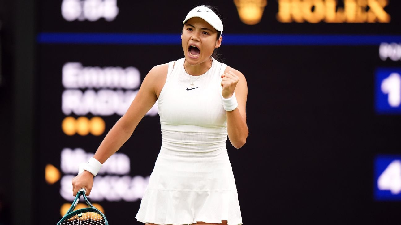 Wimbledon 2024: Emma Raducanu breezes into fourth round - ESPN