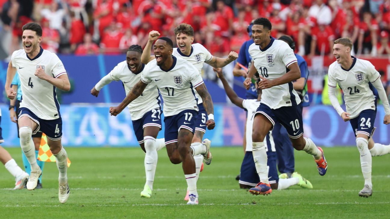 Inglaterra le ganó por penales a Suiza, está en semifinales de la ...