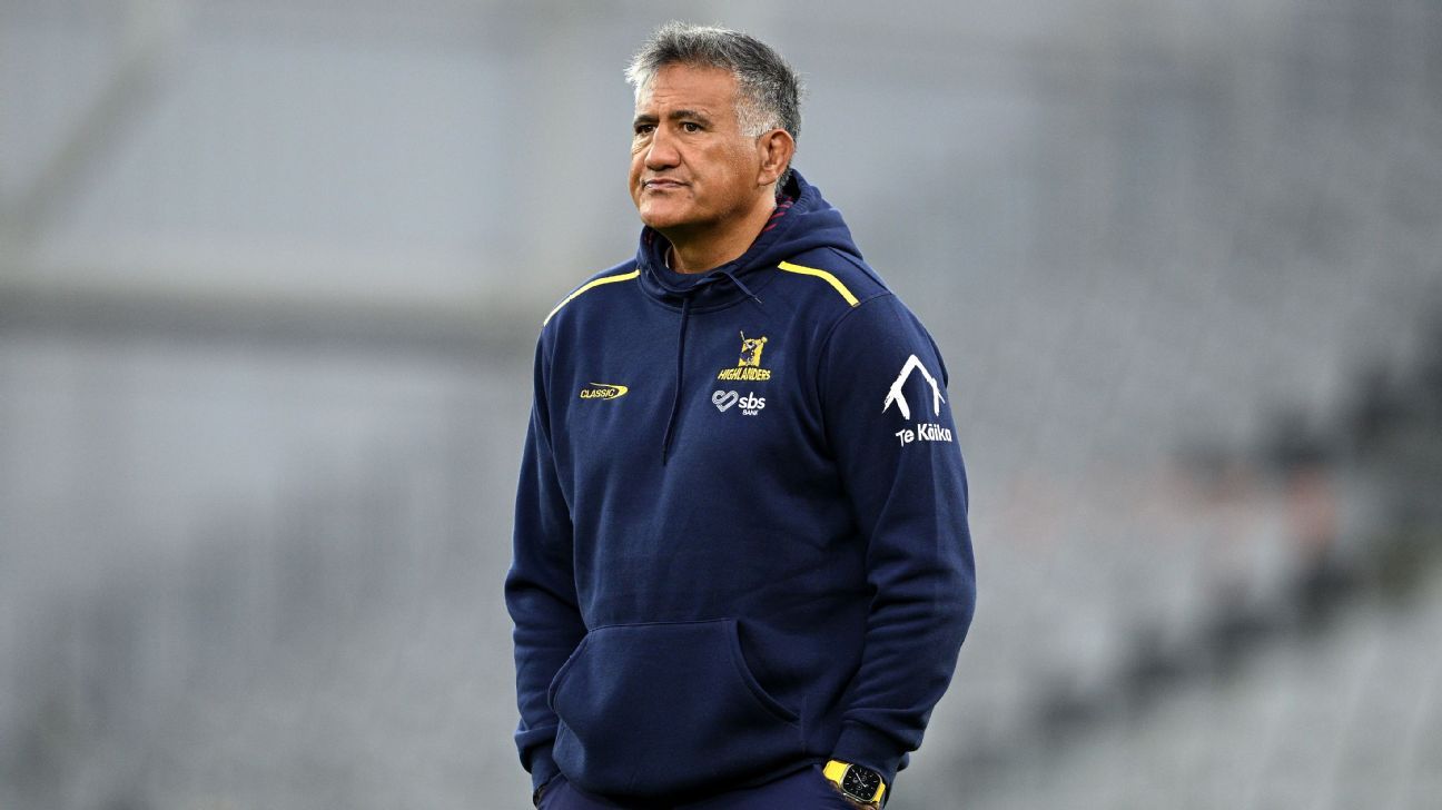 Super Rugby: Joseph takes over as Highlanders head coach - ESPN