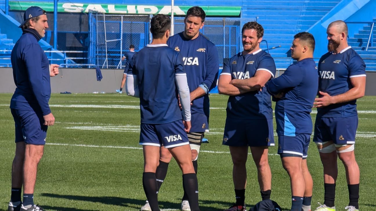 Los Pumas realizaron el Captain's Run para la revancha ante Francia - ESPN