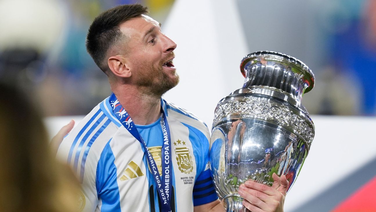 Todos los títulos que ha ganado Lionel Messi - ESPN