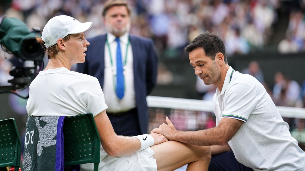 ¿Quiénes son los tres grandes beneficiados por la baja de Sinner en los Juegos Olímpicos? - ESPN