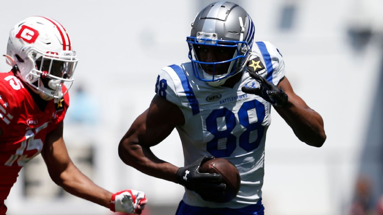 UFL, NFL signing tracker: Hakeem Butler, Gareon Conley, more - ESPN