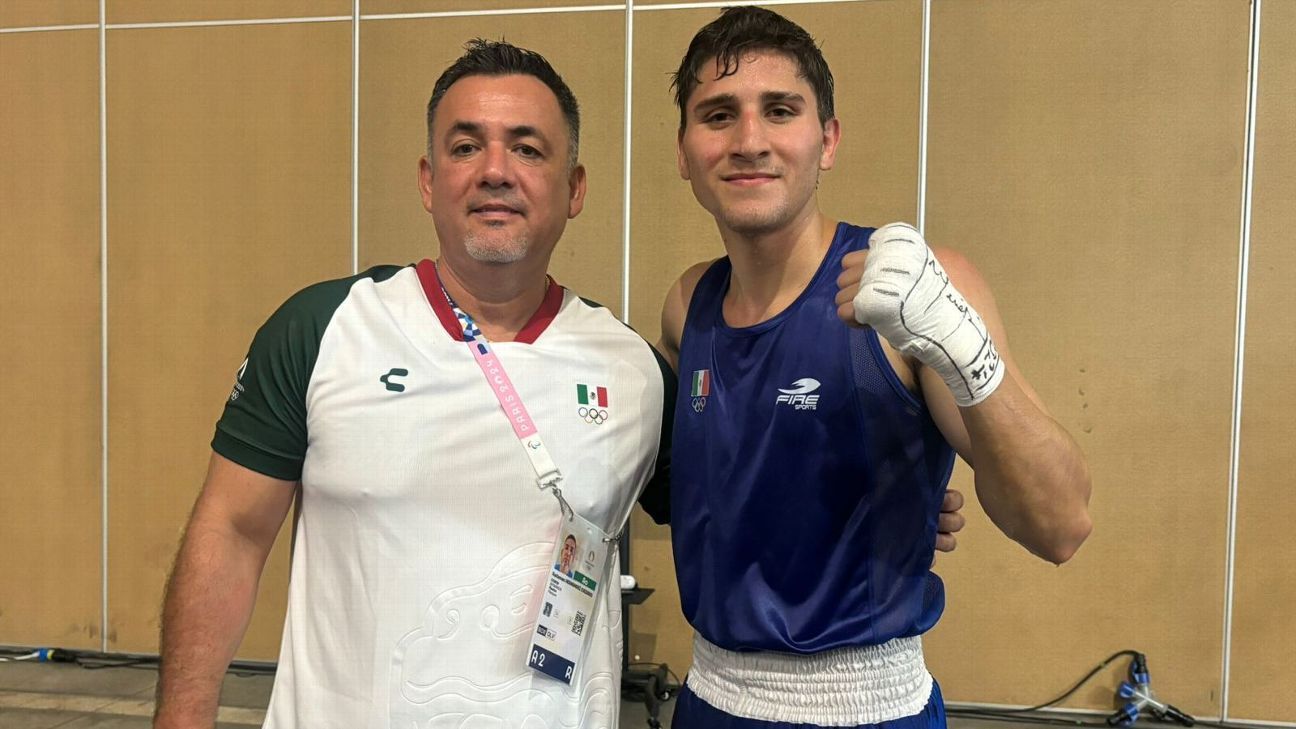 Boxeador Marco Alonso Verde debutó con victoria en Paris 2024 - ESPN