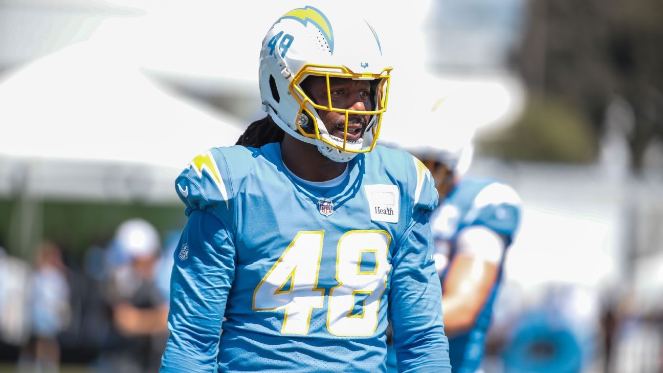 How Bud Dupree's energy is lifting a quiet Chargers OLB group - ESPN