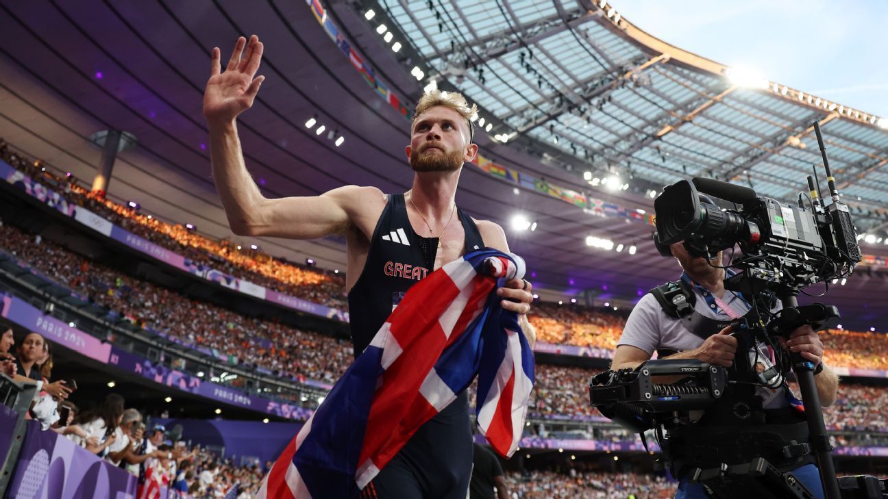 Olympics 2024: Team GB win four medals as Josh Kerr denied gold - ESPN