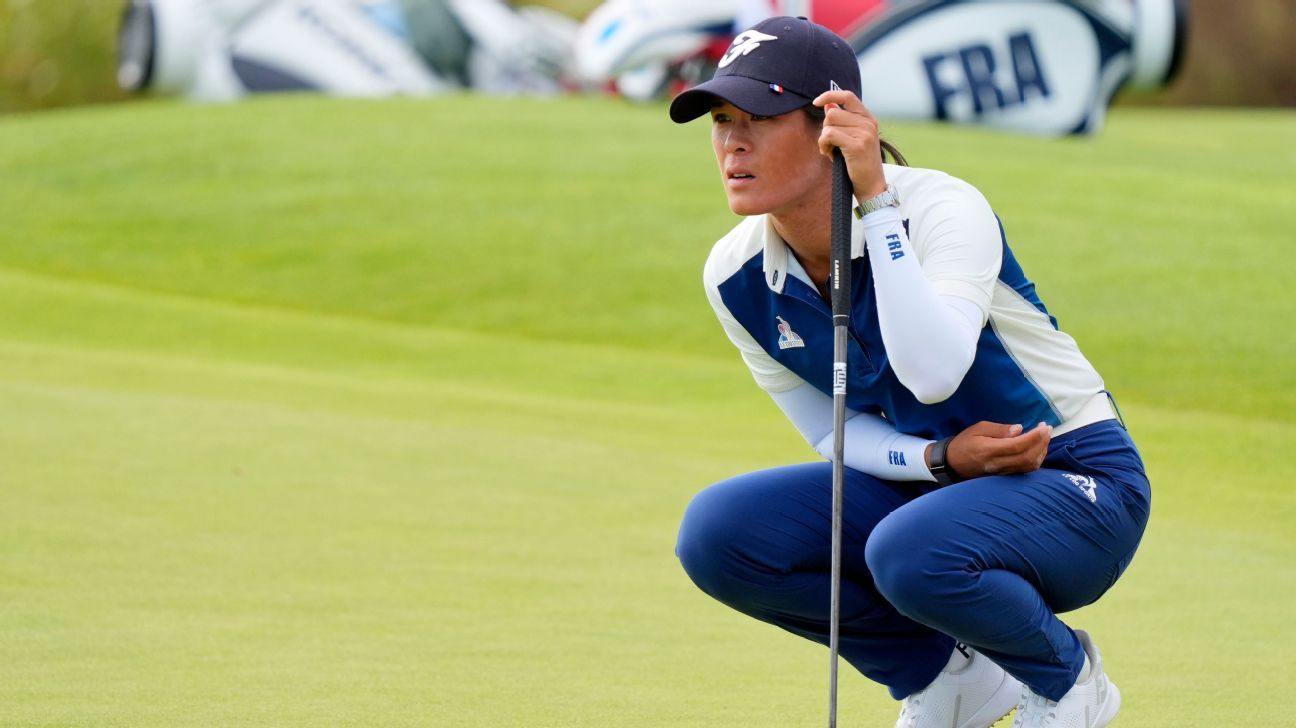 French golfer Celine Boutier leads Olympic women's golf by 3 - ESPN