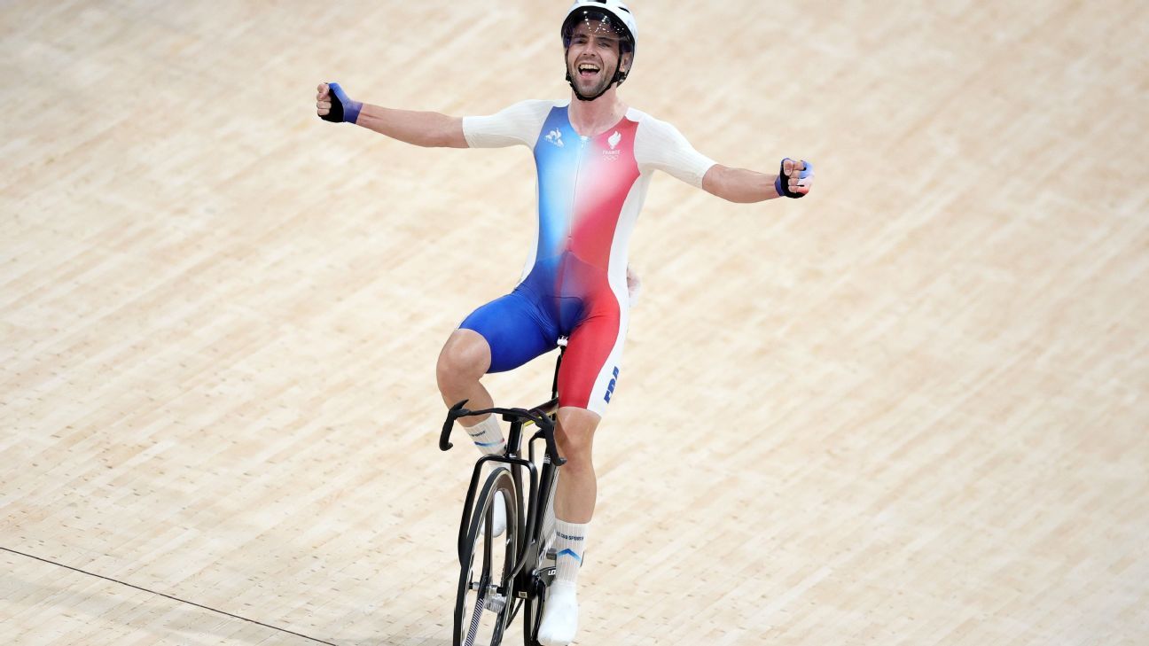 France's Benjamin Thomas wins track cycling's omnium gold - ESPN