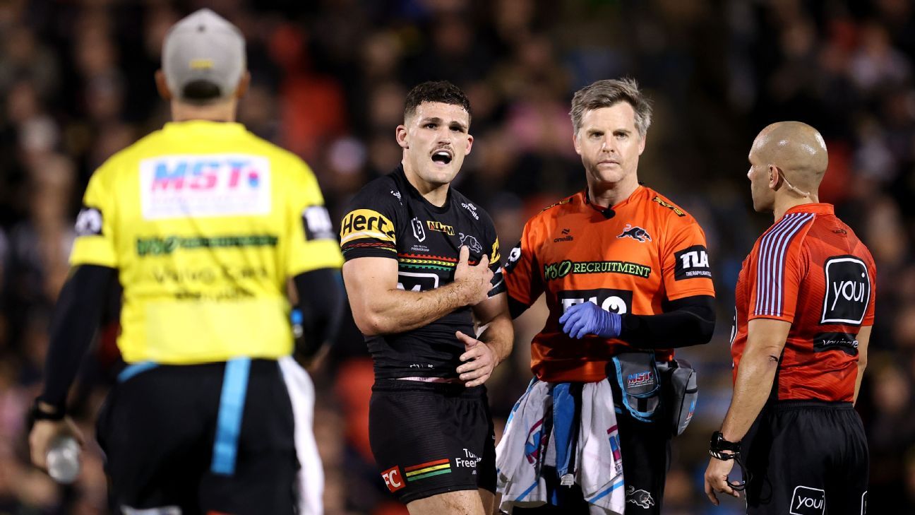 Panthers rocked as Cleary injured in loss to Storm - ESPN