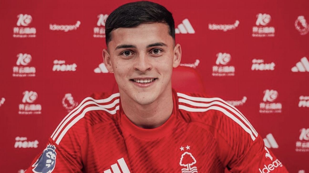 Confirmado: Ramón Sosa es nuevo jugador del Nottingham Forest - ESPN