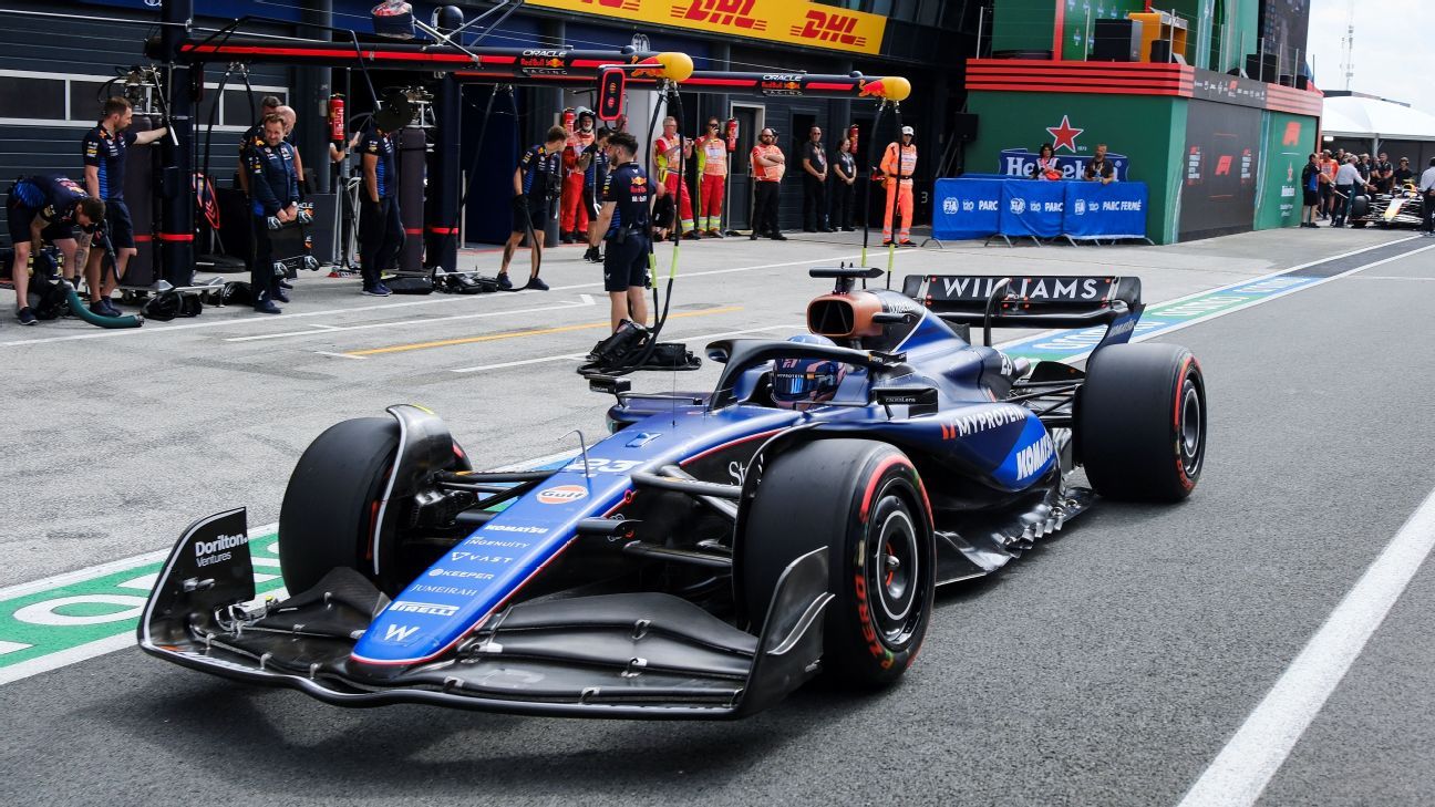 F1 to investigate legality of Alex Albon's Williams car - ESPN