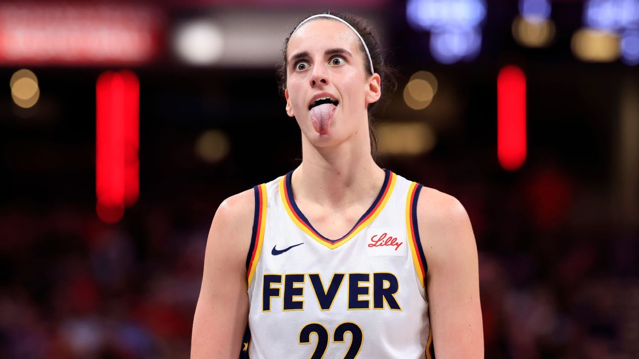 Caitlin Clark establece récord de triples para novatas de WNBA - ESPN