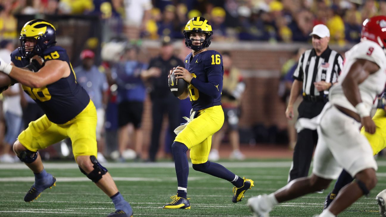 Michigan's Davis Warren on road to starting QB -- 'Never wavered' - ESPN