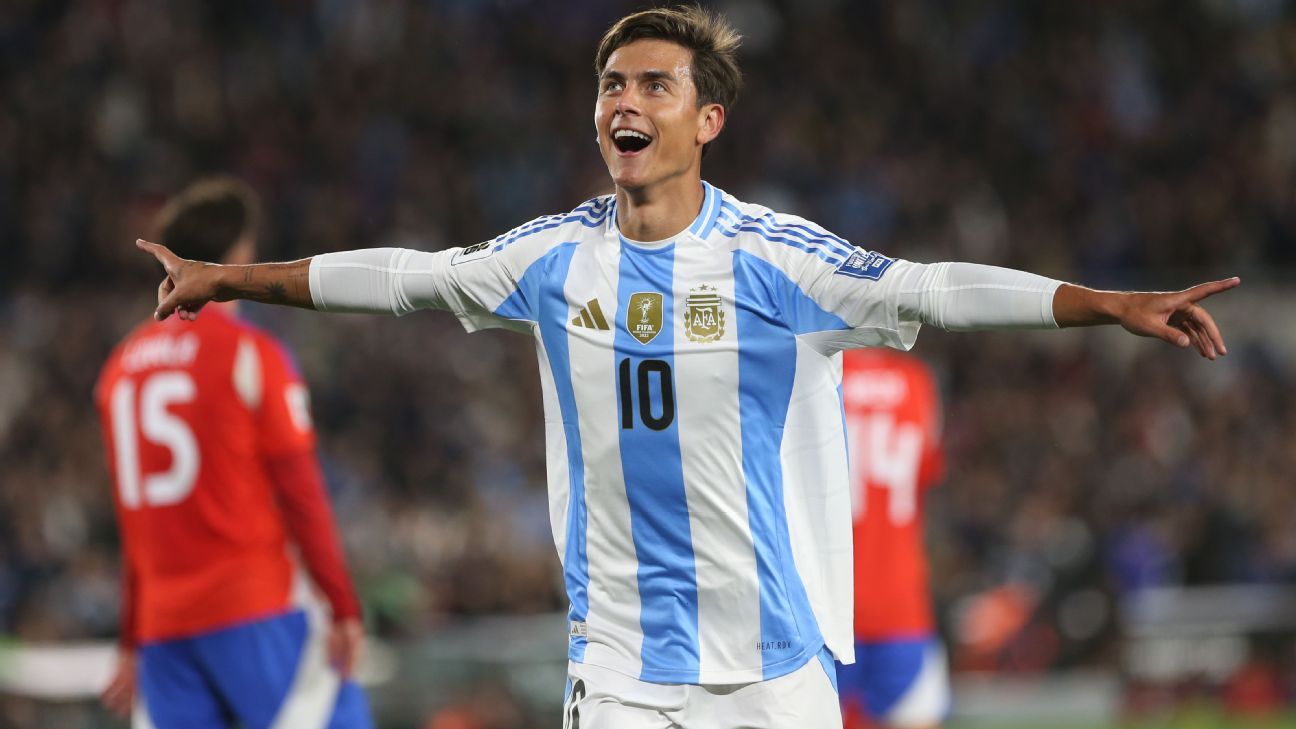 ¿La magia de la 10? Paulo Dybala selló la goleada de Argentina ante ...