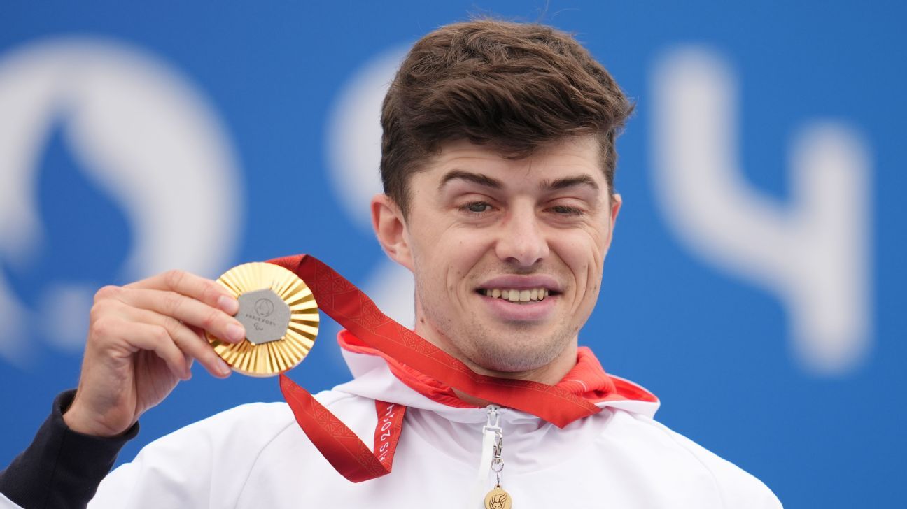 Paralympics: Trio of gold medals take Team GB's total to 45 - ESPN