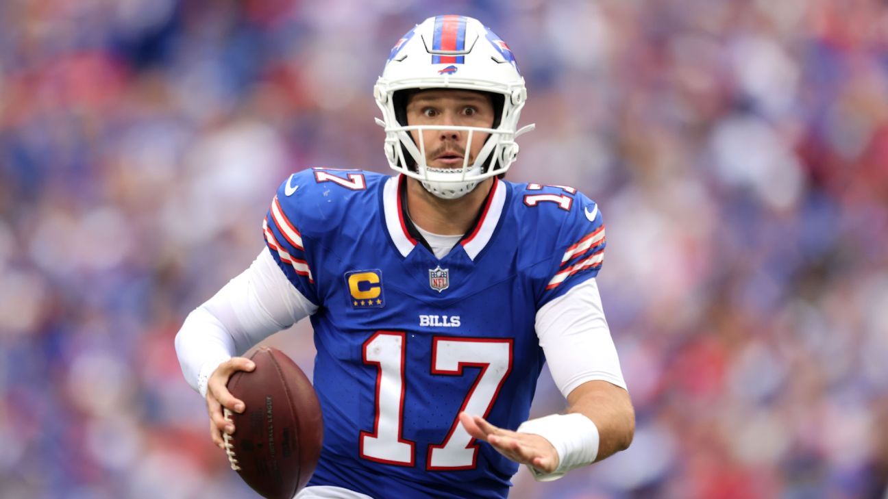 Josh Allen, de Bills, se lastima la mano en triunfo ante Cardinals - ESPN
