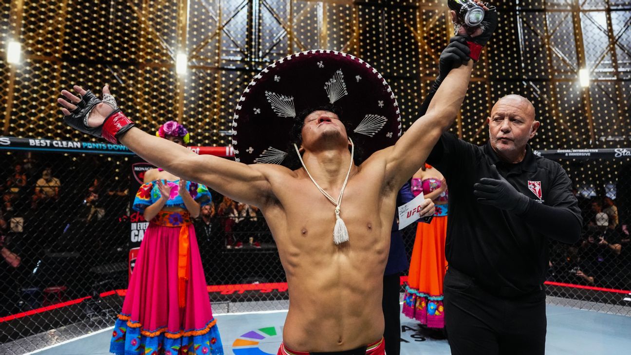 UFC 306: Rosas Jr. derrota a Aoriqileng por decisión en Sphere - ESPN