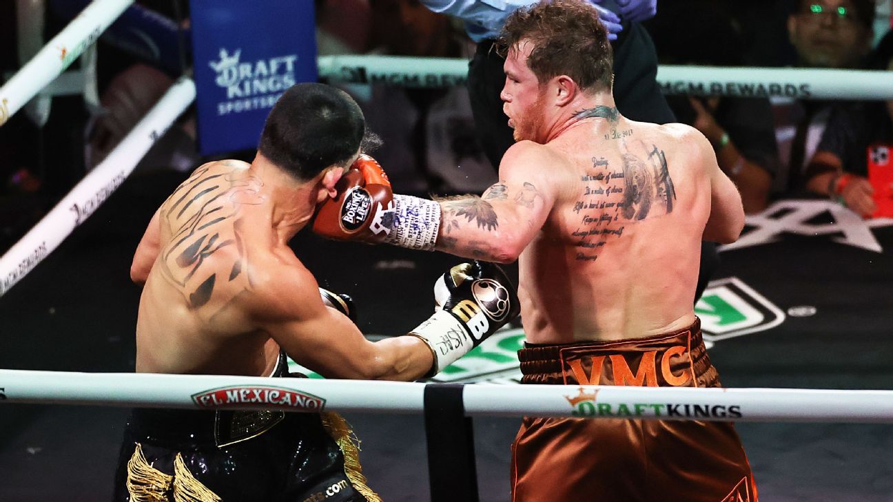 Canelo Álvarez derrota por decisión unánime a Edgar Berlanga - ESPN