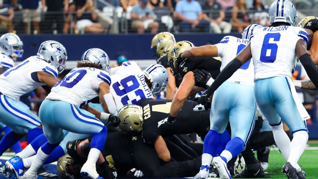 Cowboys call blowout loss to Saints 'unacceptable,' pledge 'reset' - ESPN