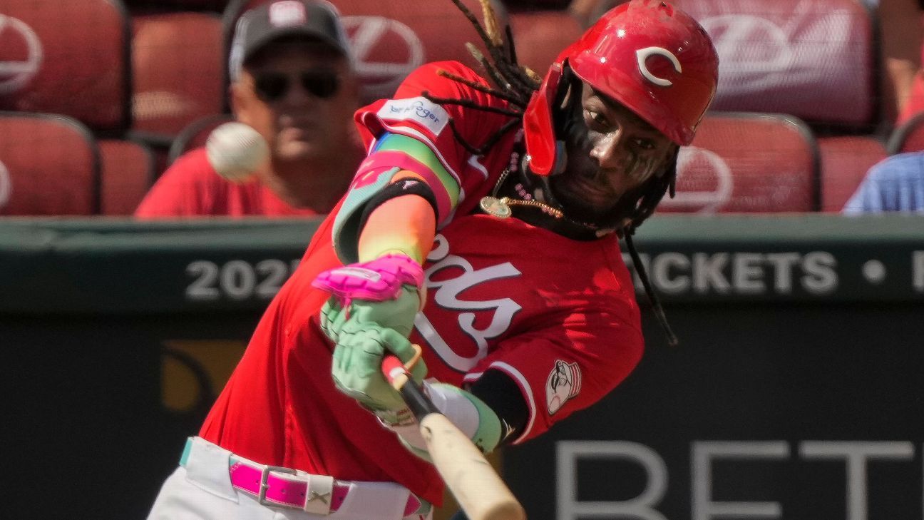 Elly de la Cruz, el más joven en conectar 25 HRs y robar 60 bases - ESPN