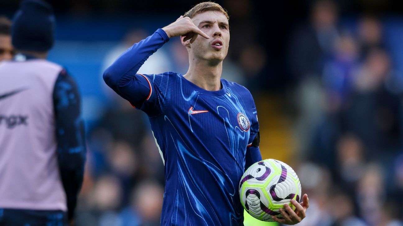 Cole Palmer faz quatro gols em só 20 minutos e repete o que só outros ...