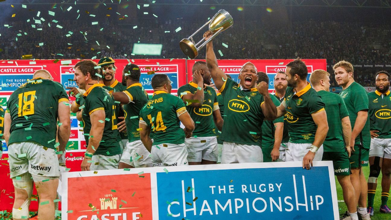 Cómo fue la memorable temporada 2024 de los Springboks, coronada con el Rugby Championship - ESPN