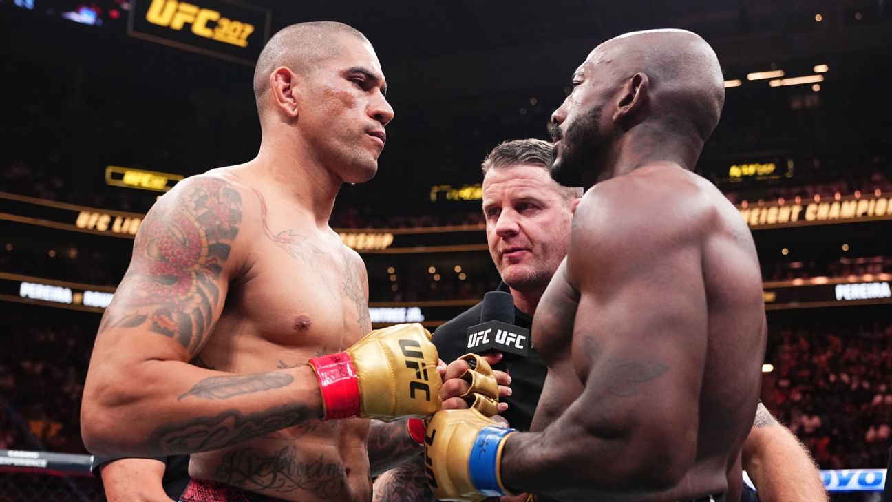 UFC 307 fight grades: Did Pereira-Rountree live up to expectations? - ESPN