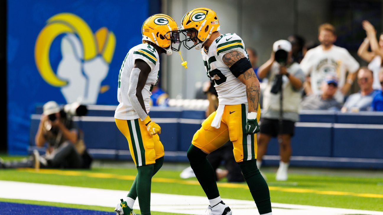 Packers' Tucker Kraft puts DBs on notice with 2 TDs in win - ESPN