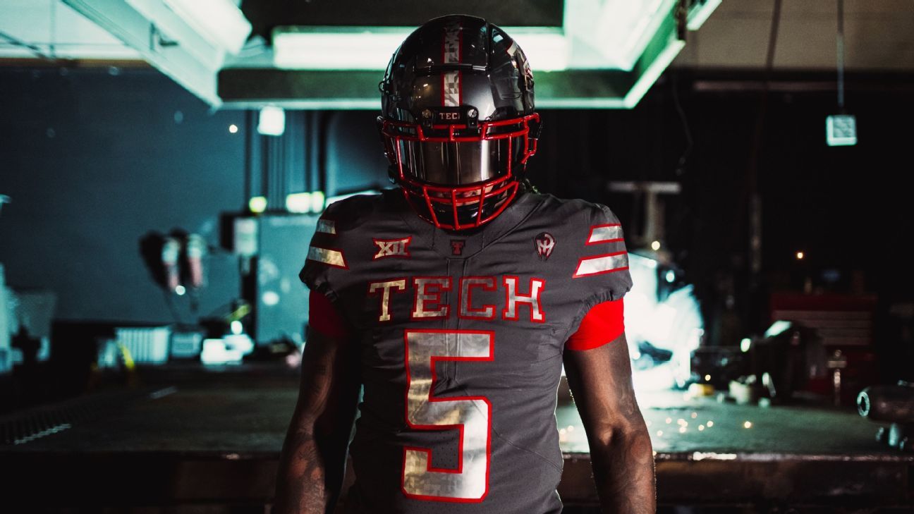 Texas Tech reveals new football uniforms from collection with Patrick Mahomes | Diversity in ...