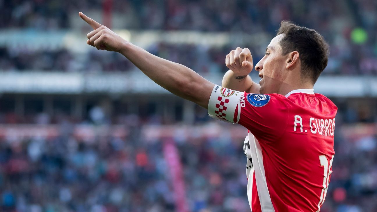 Oud-PSV'er Guardado stopt er nu echt mee, dit weekend mogelijk laatste ...