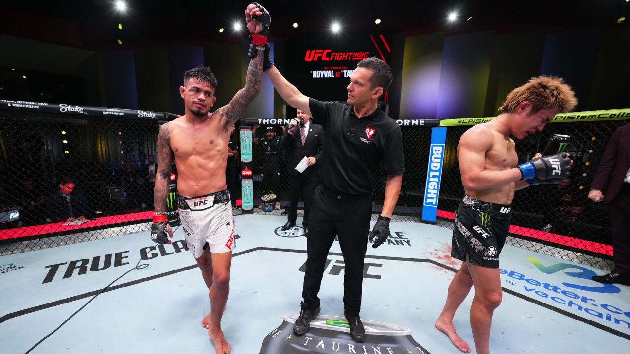 UFC Vegas 98: Royval frena ascenso de Taira por decisión - ESPN