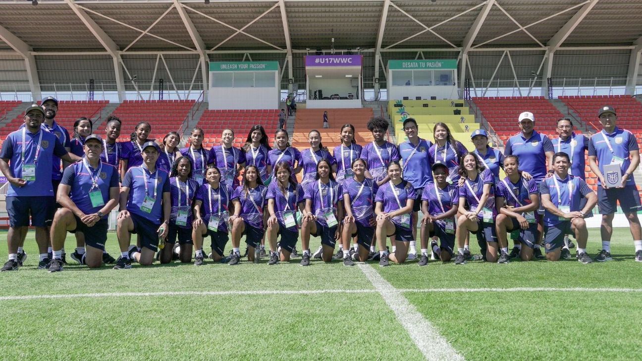 Ecuador Sub 17 se alista para el debut en el Mundial femenino de ...