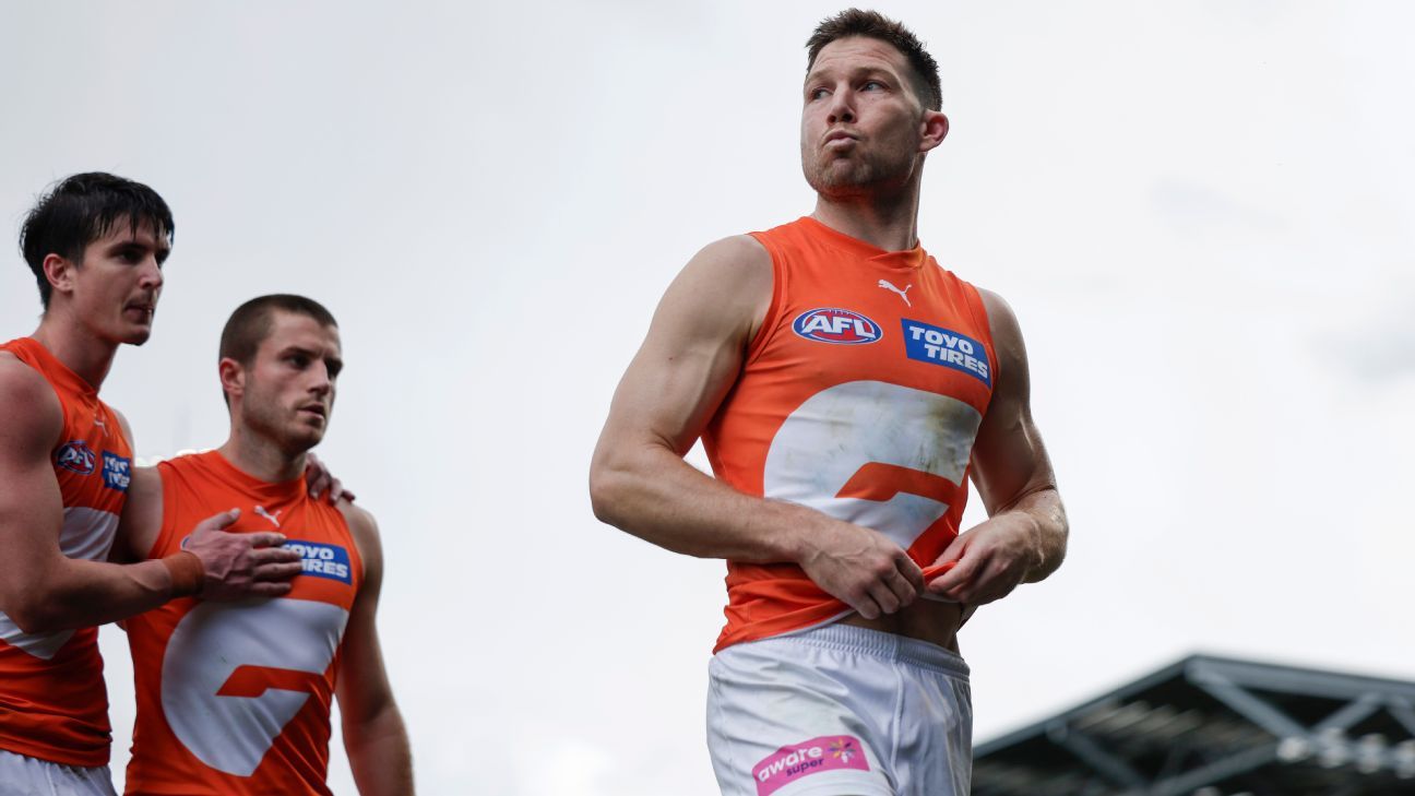 AFL: GWS Giants star Toby Green to miss season start through injury - ESPN