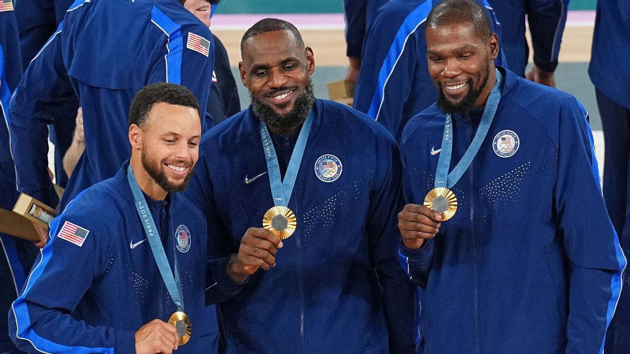 LeBron, Steph y KD: los veteranos de la NBA... ¿el fin de una era? - ESPN
