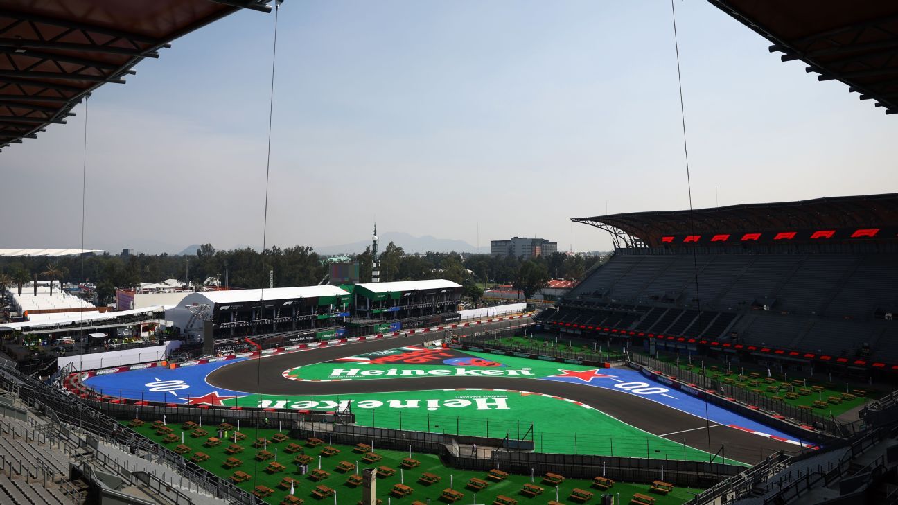 F1: ¿A qué hora es el Gran Premio de México? - ESPN