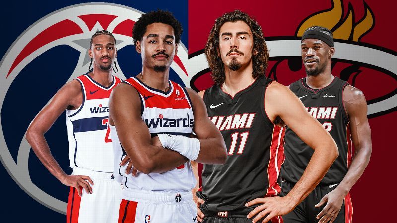 NBA: ¿Dónde ver el Miami Heat vs Washington Wizards? - ESPN