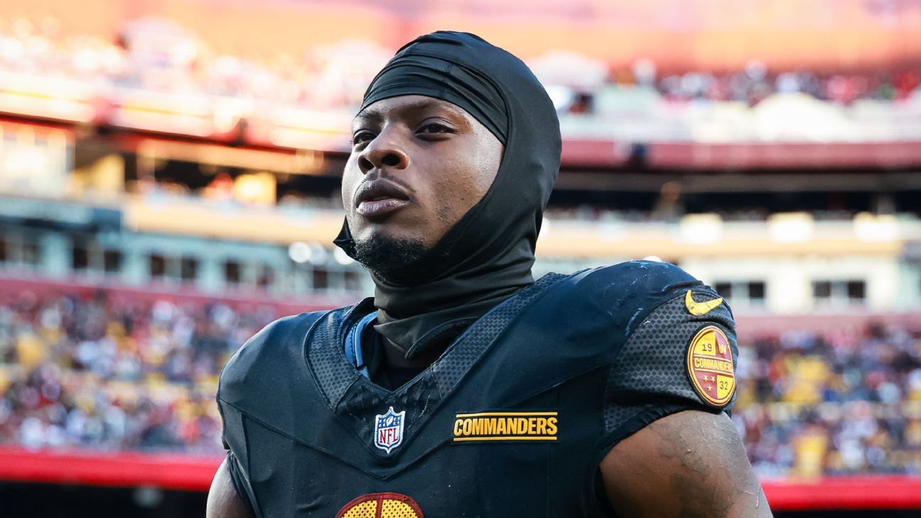 Commanders RB Brian Robinson Jr. (hamstring) out vs. Giants - ESPN
