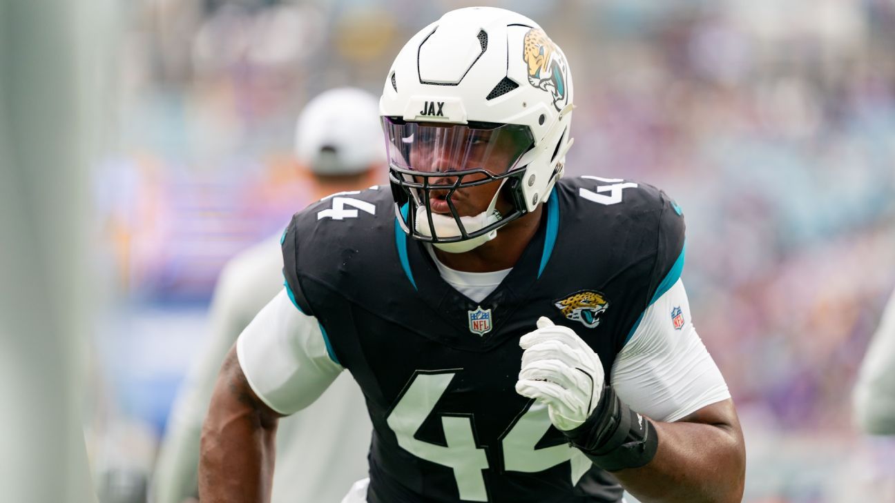 Jaguars' Travon Walker shocked by flag for being 'too aggressive' - ESPN