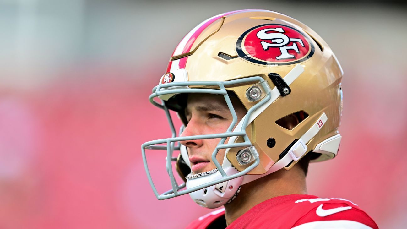 San Francisco 49ers recuperan a Brock Purdy para prácticas - ESPN