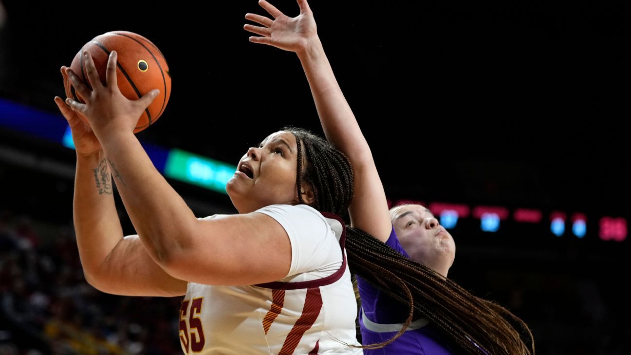 Audi Crooks finds flow ahead of Iowa State vs. South Carolina game - ESPN