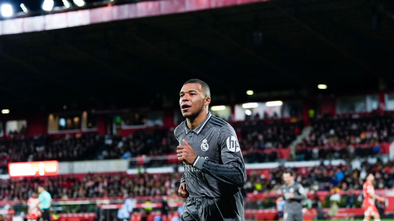 Kylian Mbappé elogia a Bellingham en la goleada ante Girona - ESPN