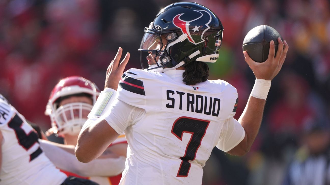 C.J. Stroud finds Dalton Schultz for first Texans TD vs. Chiefs - ESPN