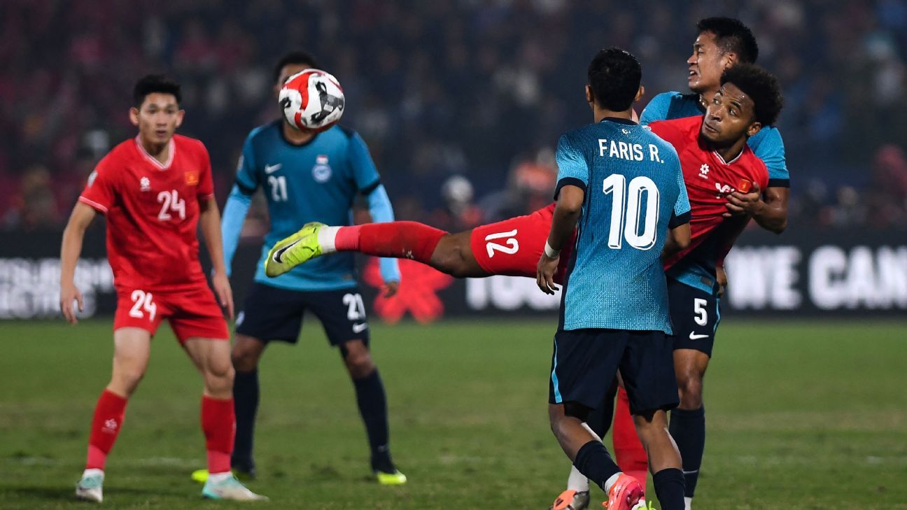 Singapore valiant in defeat as brave ASEAN Championship run comes to an ...