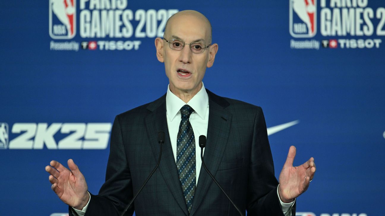 Adam Silver: La NBA sigue explorando una liga europea independiente - ESPN