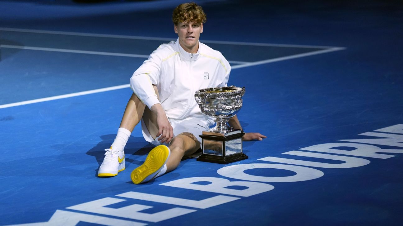 El particular homenaje de Jannik Sinner a Kobe Bryant a cinco años de su trágica muerte - ESPN