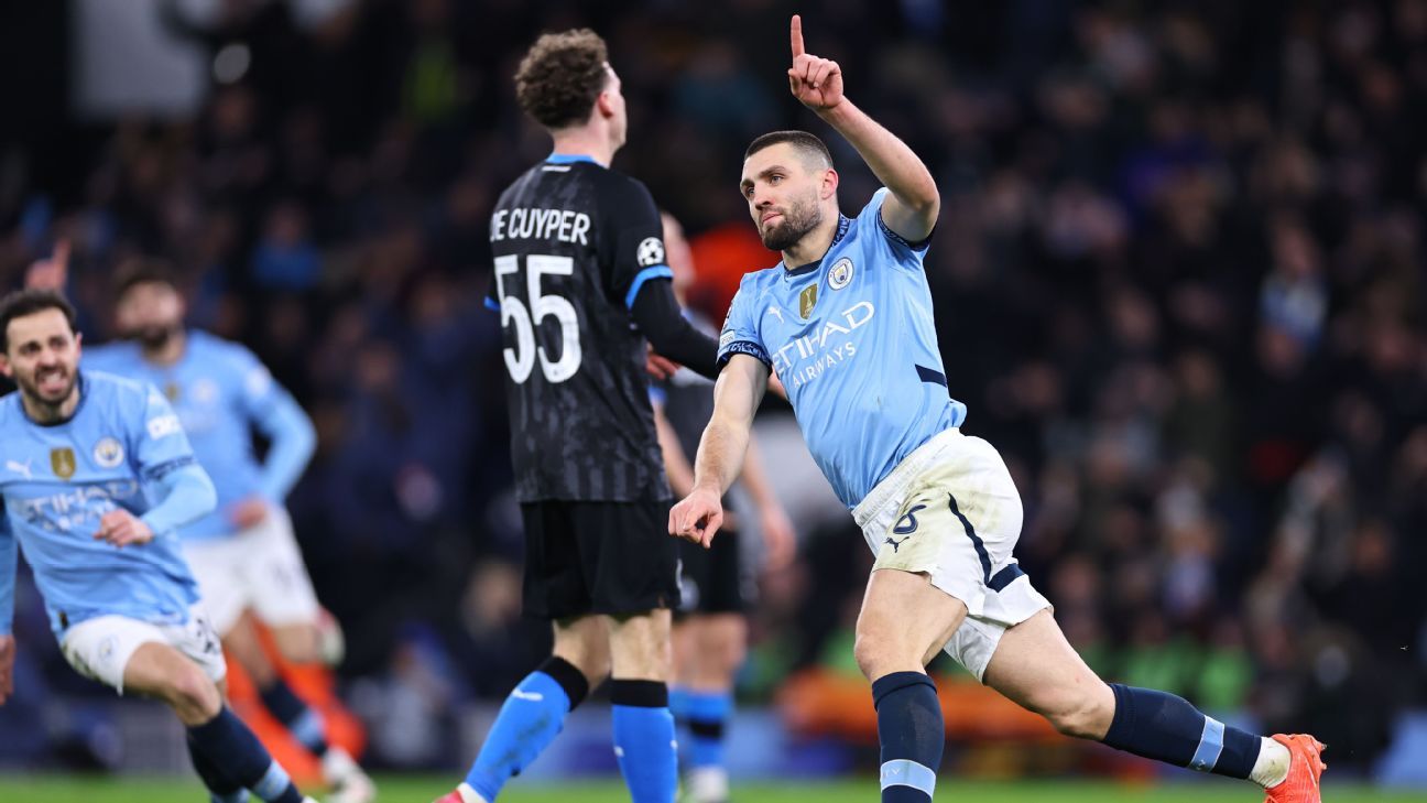 ¡Manchester City sigue en la Champions! Lo dio vuelta ante Brujas y ...