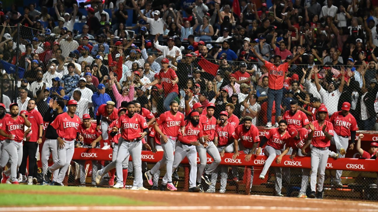 Leones del Escogido anuncian roster para Serie del Caribe 2025 - ESPN