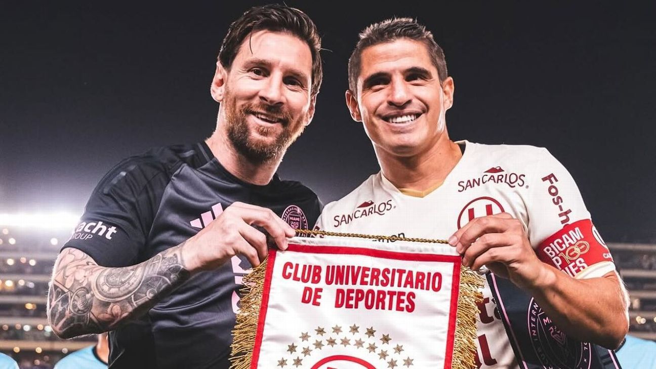 Aldo Corzo catalogó de "histórica" la visita del Inter Miami de Messi ...