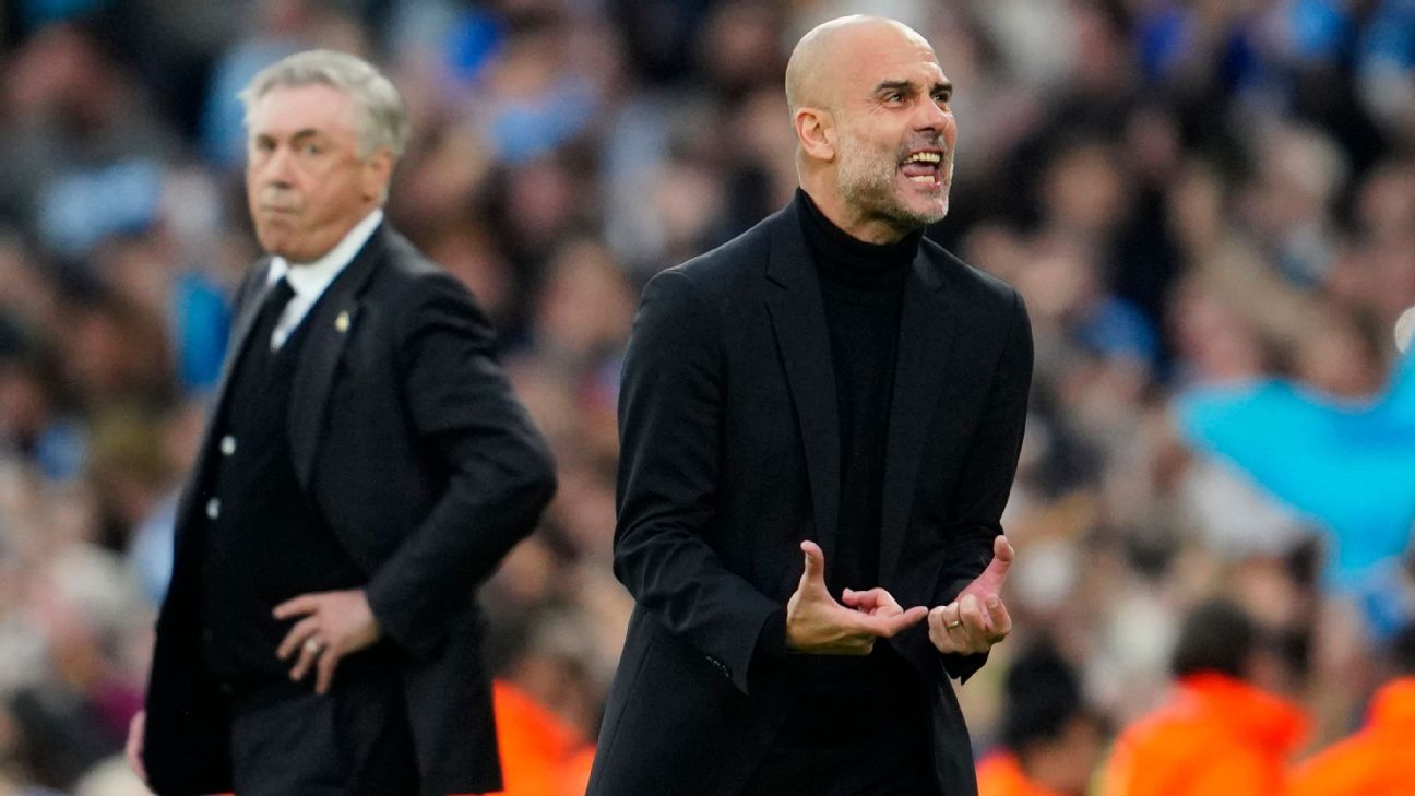 Pep Guardiola sobre choque con el Real Madrid: "Ya parece un derbi" - ESPN