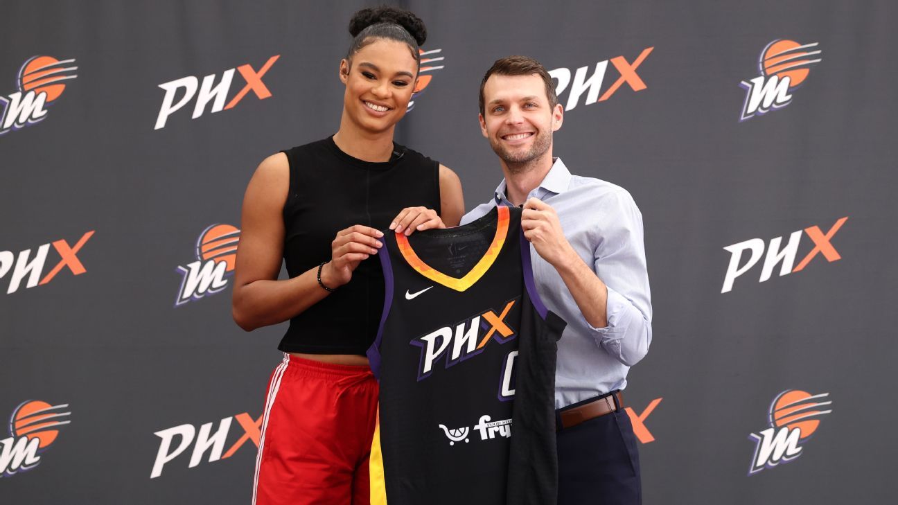 Satou Sabally thrilled to 'finally' join Mercury, who tout fit - ESPN